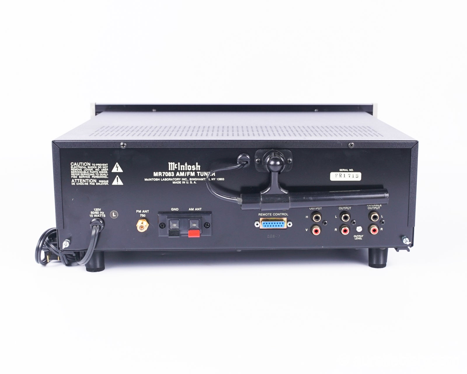 Vintage Mcintosh MR7083 // Solid-State Tuner / With Manual – AURAL HiFi