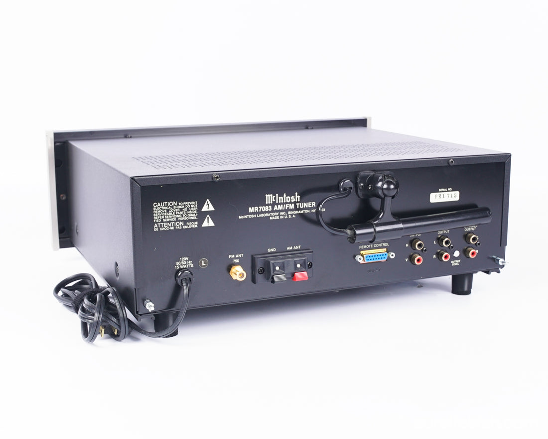 Vintage Mcintosh MR7083 // Solid-State Tuner / With Manual – AURAL HiFi
