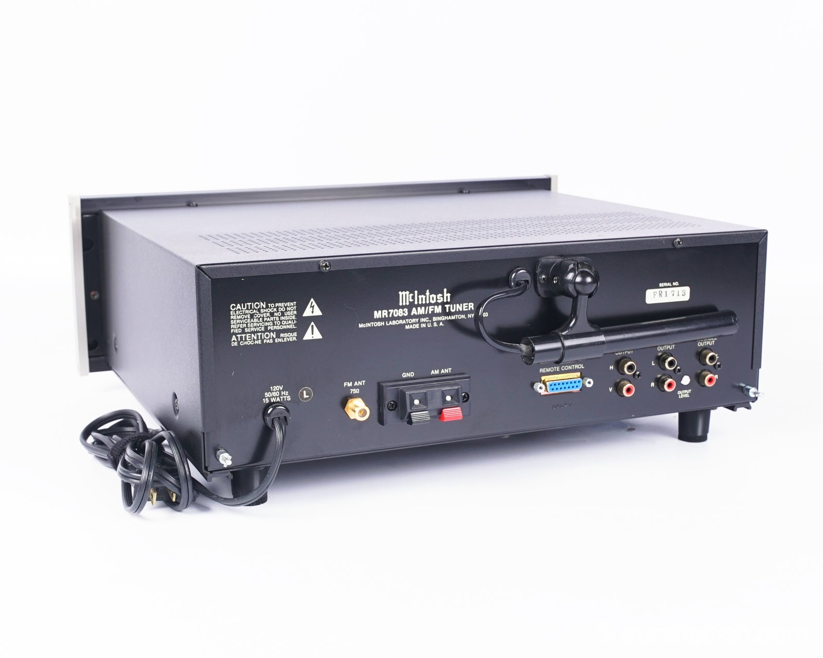 Vintage Mcintosh MR7083 // Solid-State Tuner / With Manual – AURAL HiFi