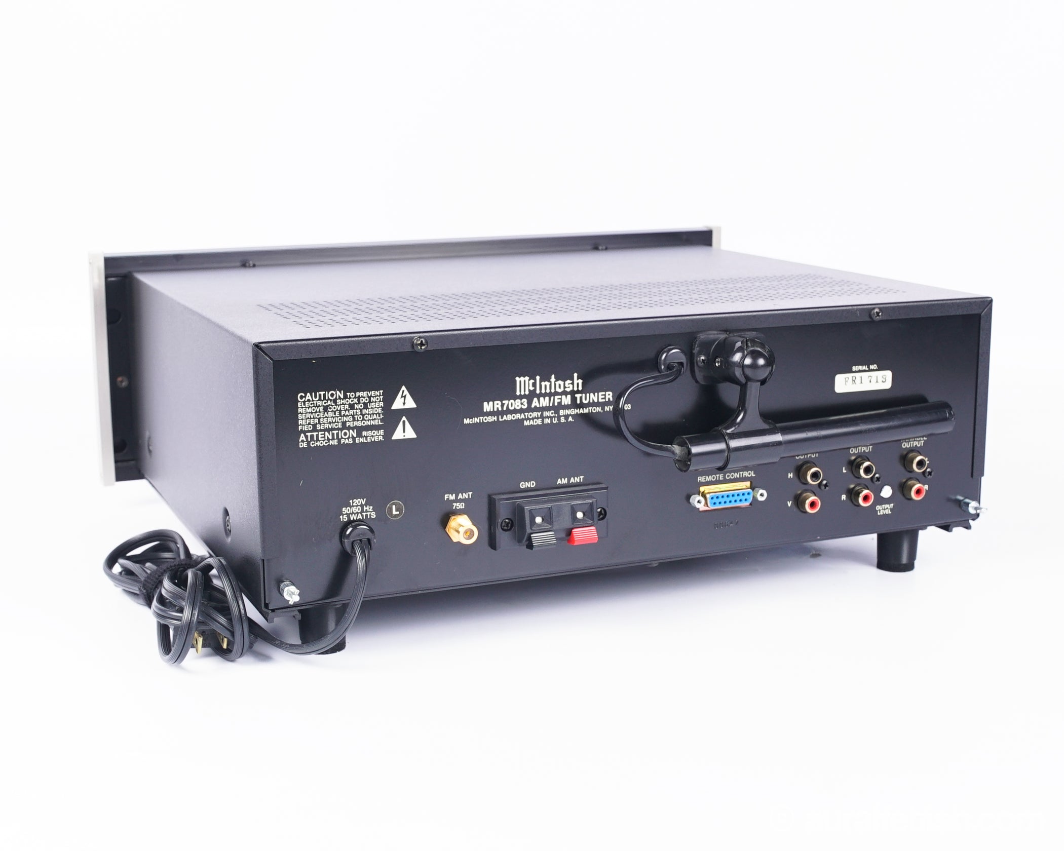 Vintage Mcintosh MR7083 // Solid-State Tuner / With Manual – AURAL HiFi