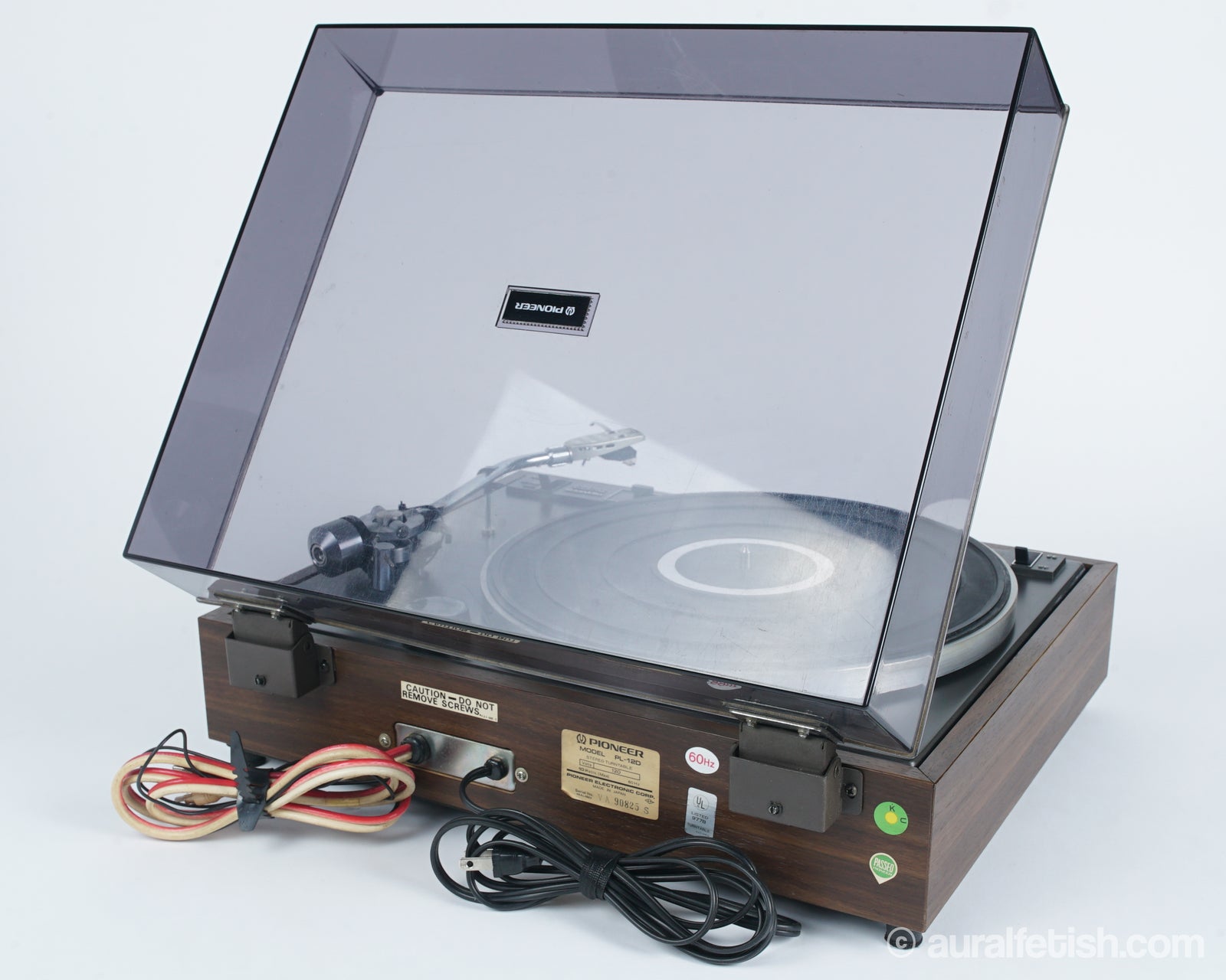 Pioneer PL-120 // Auto Return Belt-Drive Turntable – AURAL HiFi