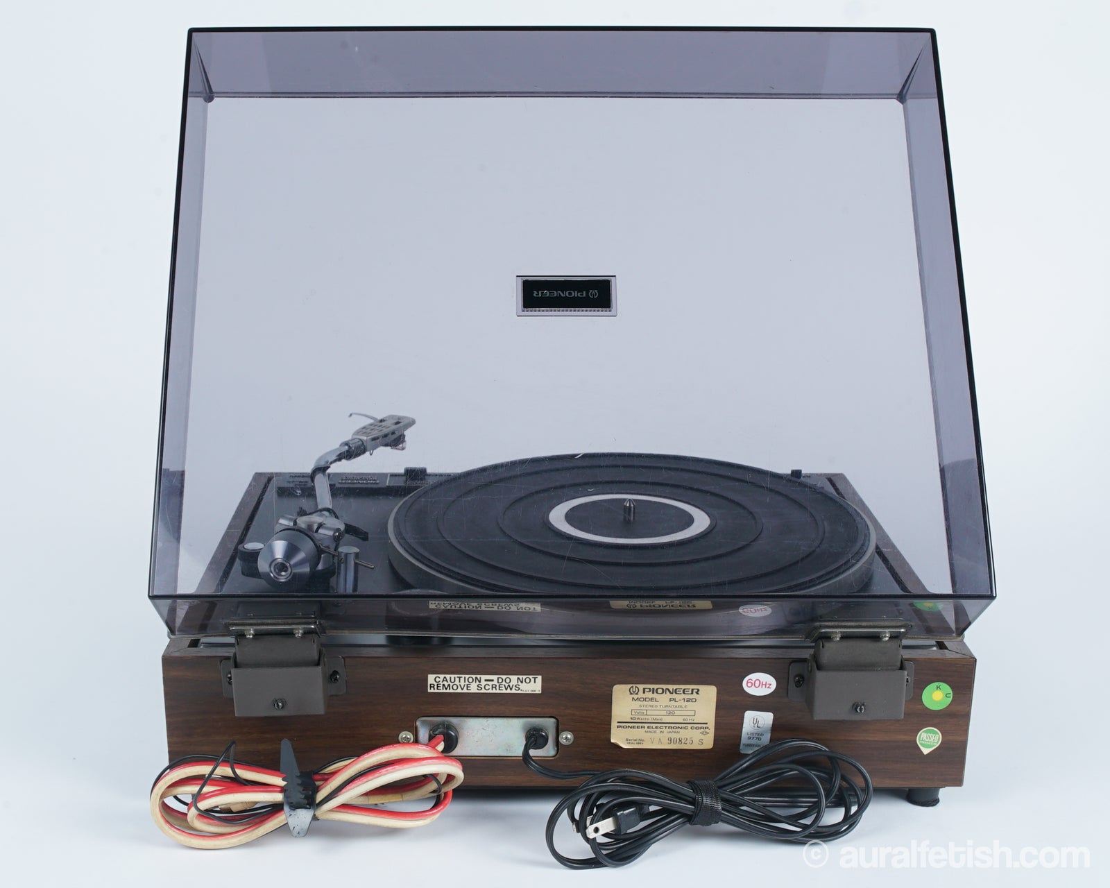 Pioneer PL-120 // Auto Return Belt-Drive Turntable – AURAL HiFi