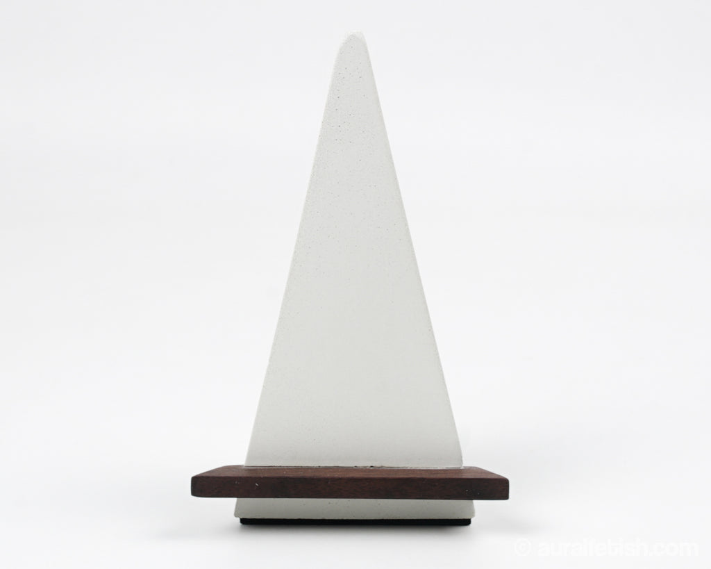 Pyramid Record Lp Stand // Concrete – AURAL HiFi