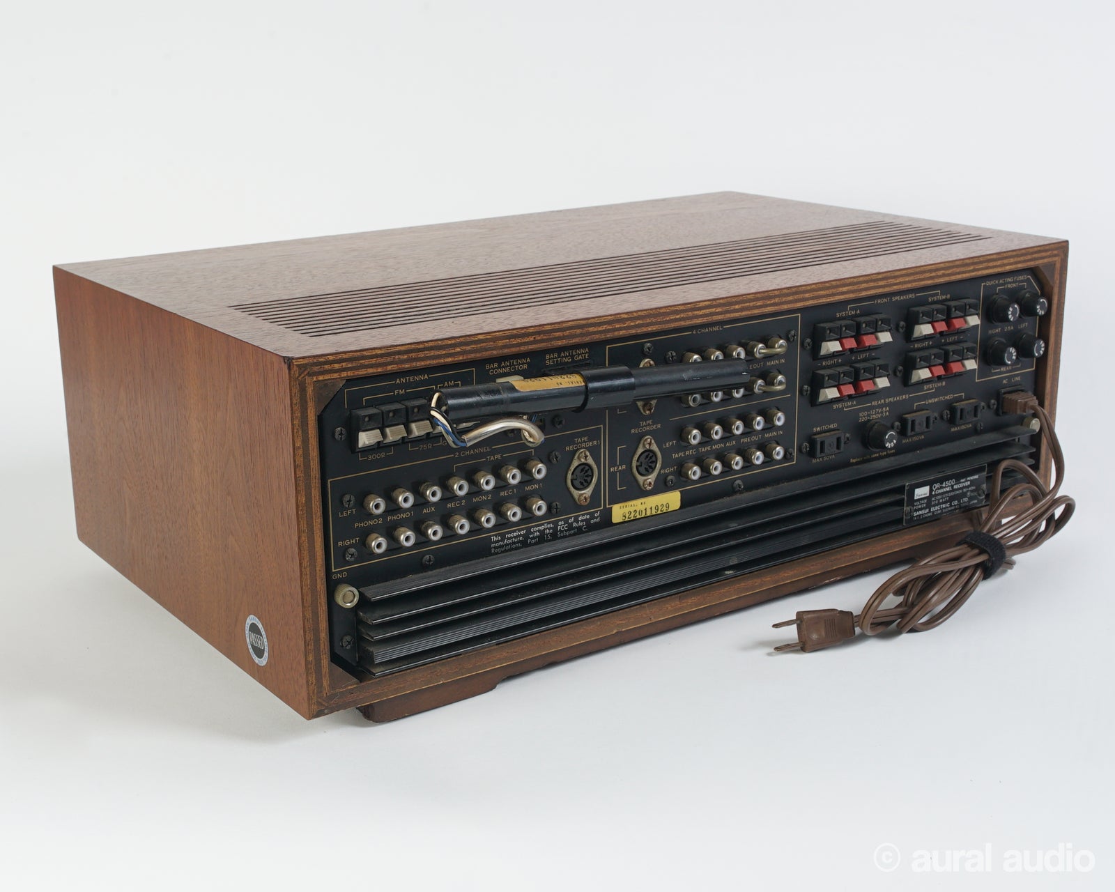 Sansui QR 4500 // Quad Receiver – AURAL HiFi