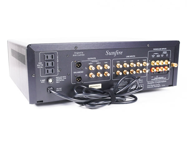 Sunfire Classic // Tube Preamplifier by Bob Carver / MM/MC Phono ...