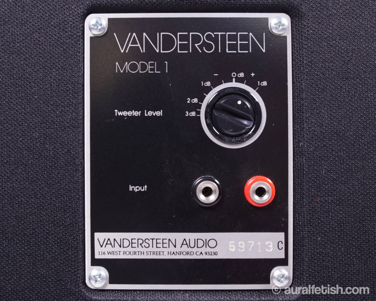 Vandersteen Model 1C // Speakers – AURAL HiFi