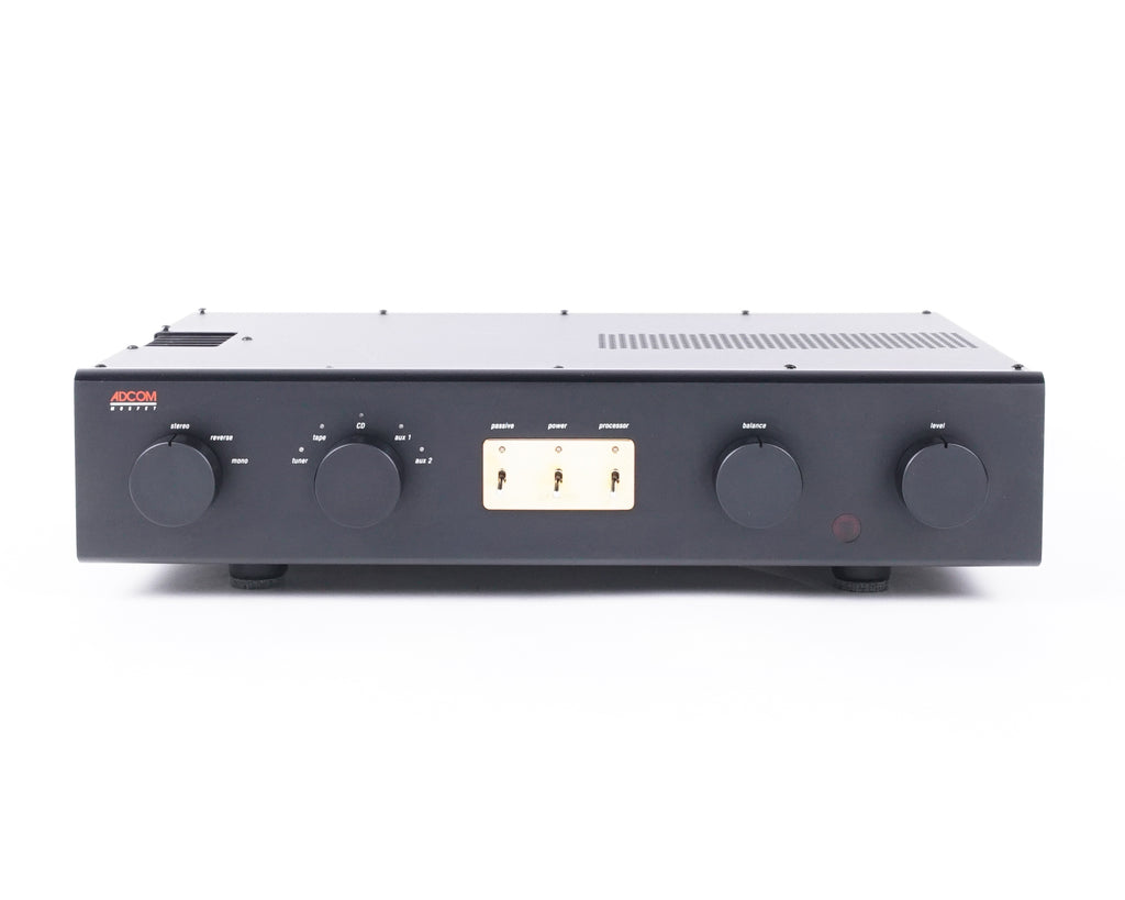 Adcom Gfp 750 // Solid-State Preamp / Orig. Box & Remote – AURAL HiFi