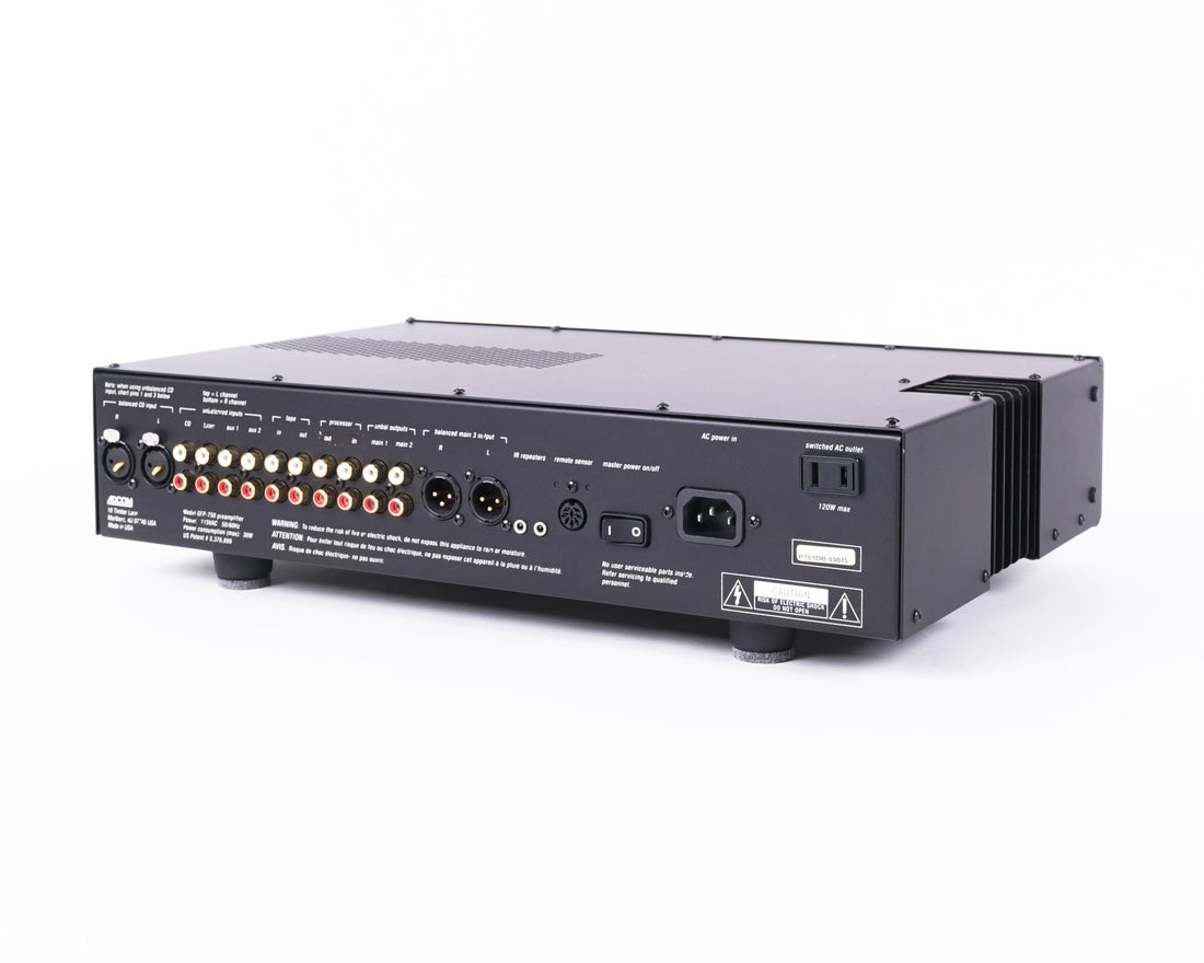 Adcom Gfp 750 // Solid-State Preamp / Orig. Box & Remote – AURAL HiFi