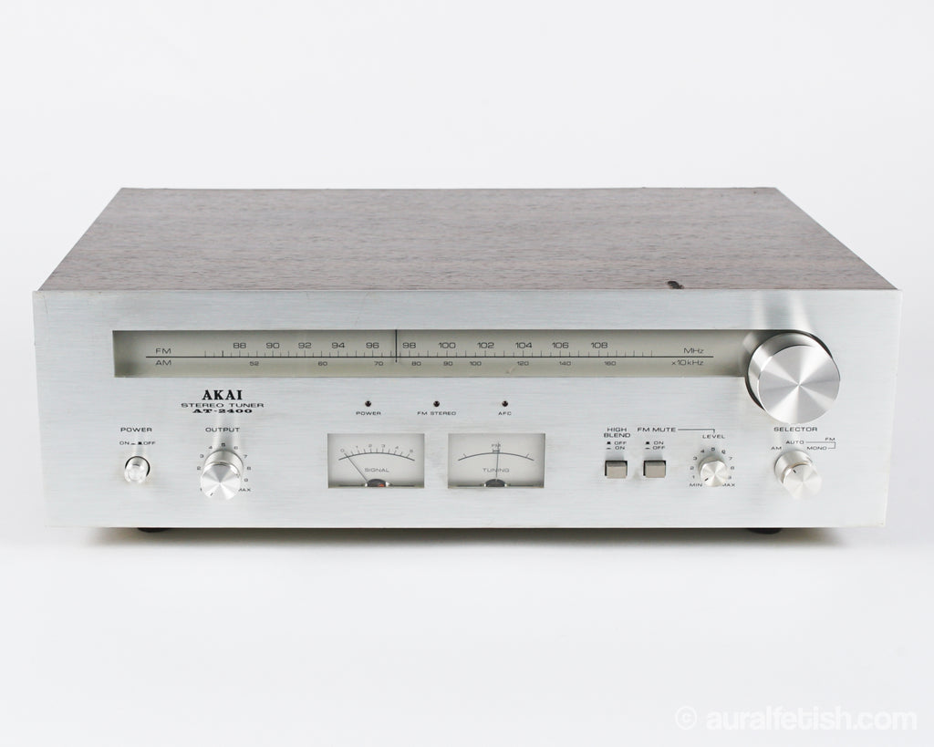 Akai AT-2400 // Stereo Tuner – AURAL HiFi