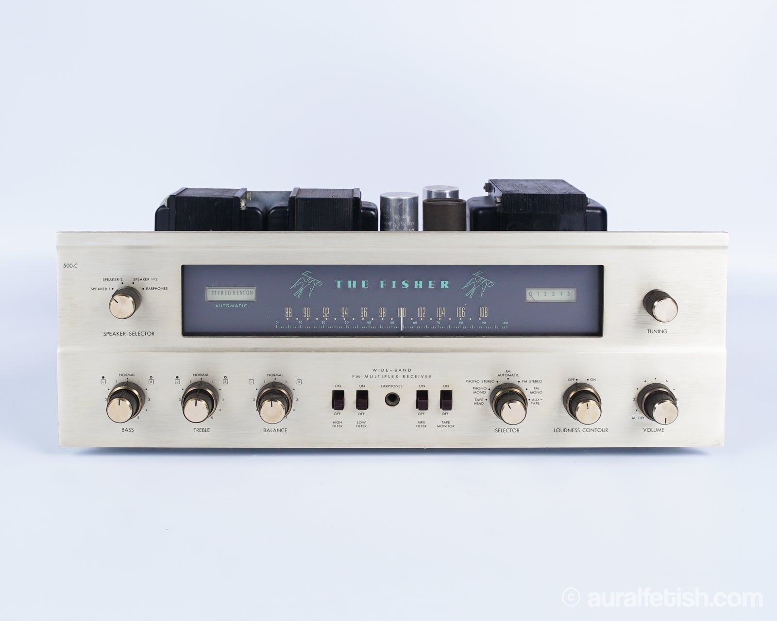 Fisher 500 C // Tube Receiver – AURAL HiFi