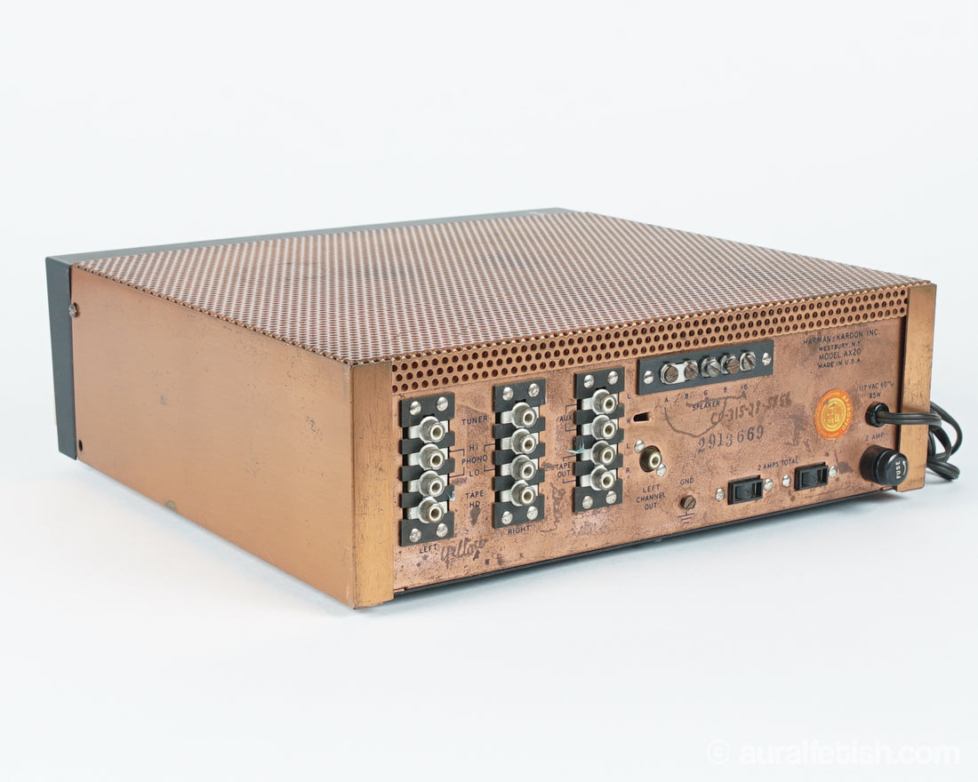 Harman Kardon AX-20 Nocturne // Mono Tube Integrated Amplifier – AURAL HiFi