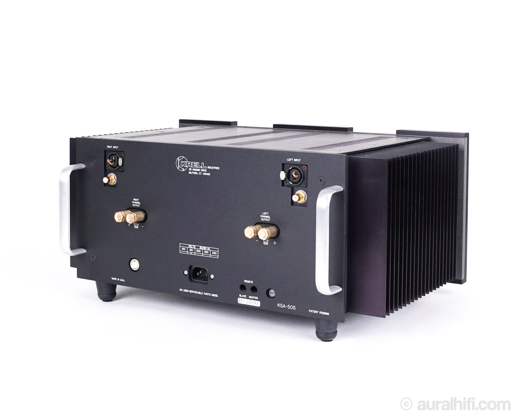Krell KSA-50S // Solid-State Amplifier 31-10391 – AURAL HiFi