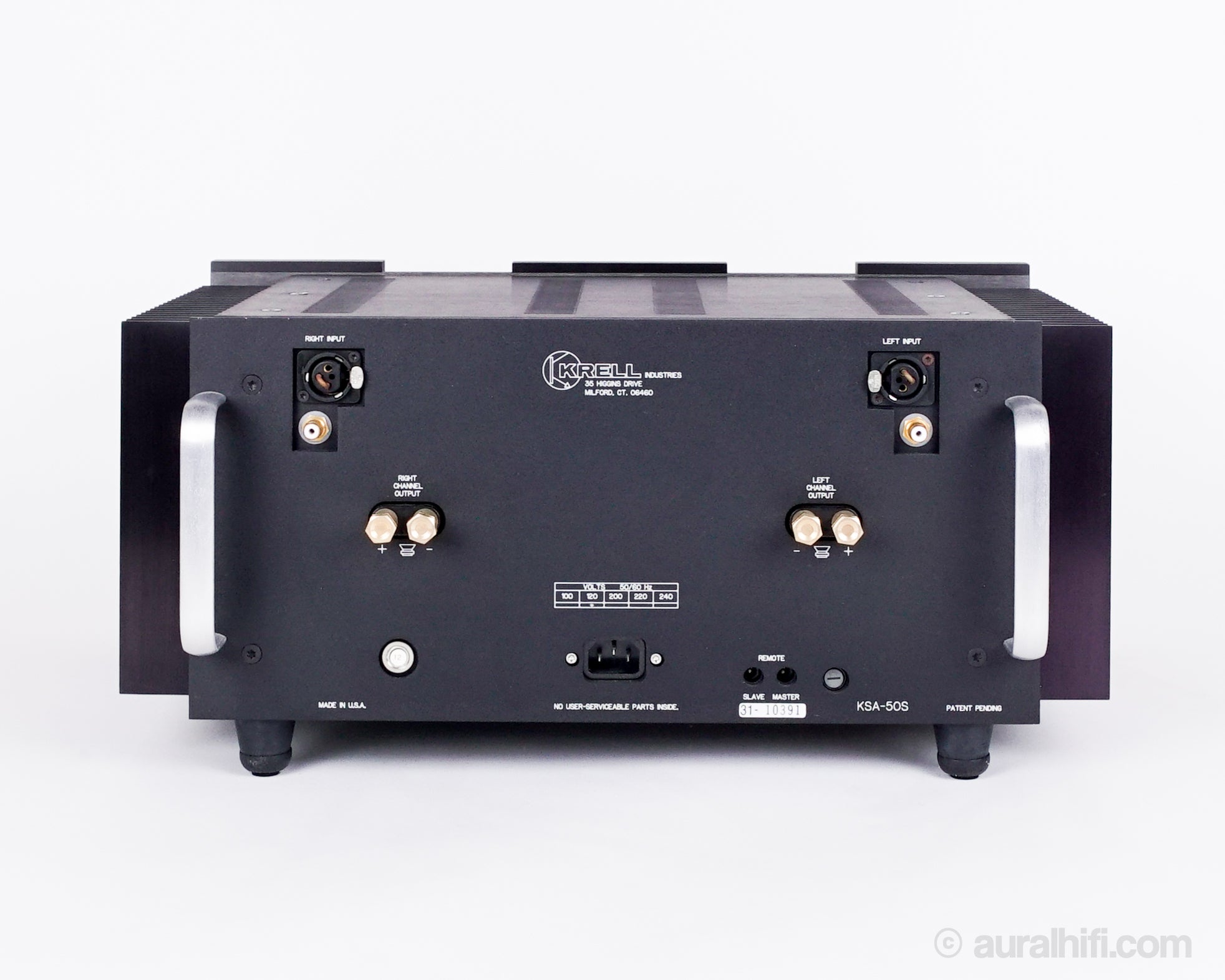 Krell KSA-50S // Solid-State Amplifier 31-10391 – AURAL HiFi