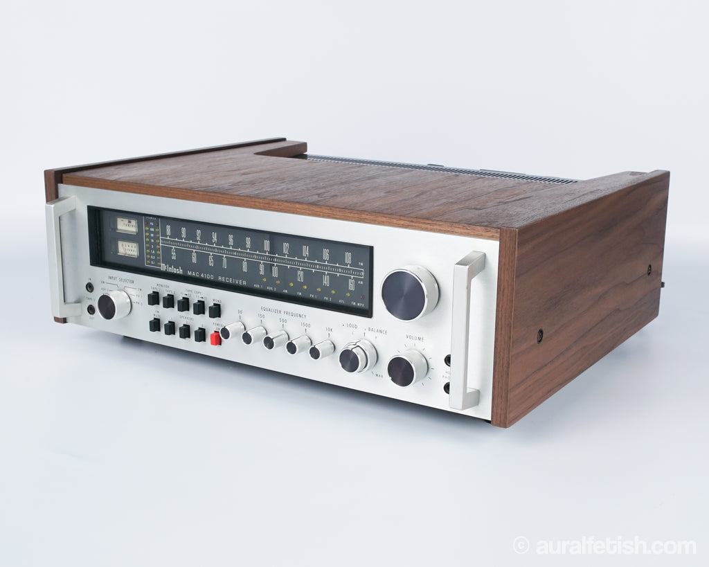 Vintage Mcintosh MAC4100 // Solid-State Receiver / Walnut Cabinet ...