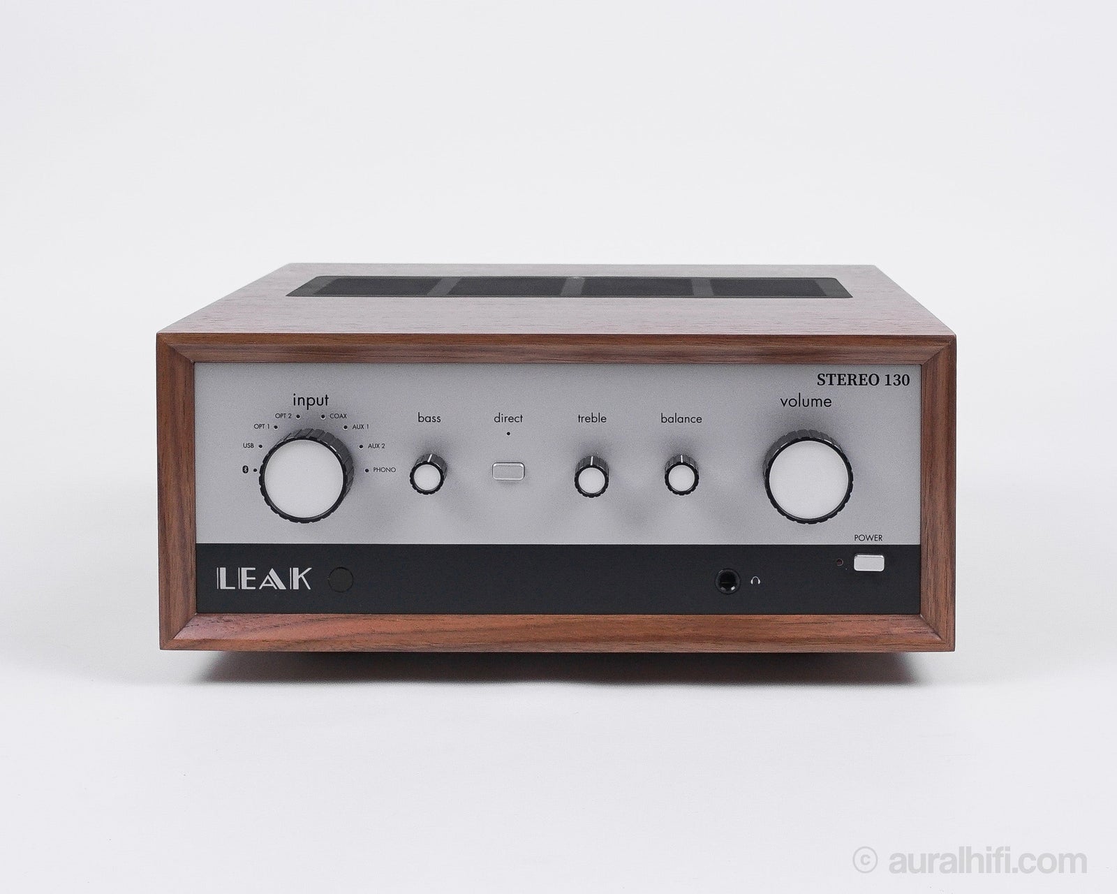 New / Leak Stereo 130 // Integrated Amplifier / Walnut Cabinet For Sale ...