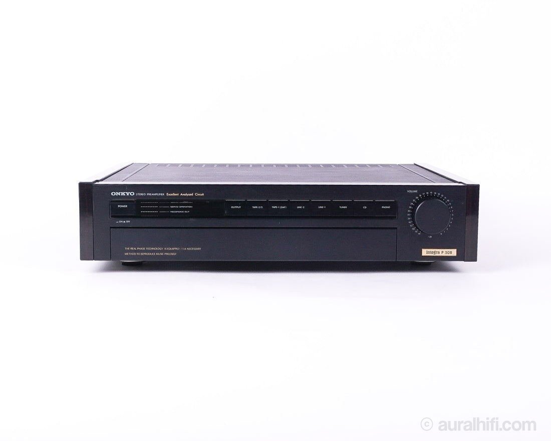 Vintage Onkyo Grand Integra P-308 // Solid-State Preamplifier – AURAL HiFi