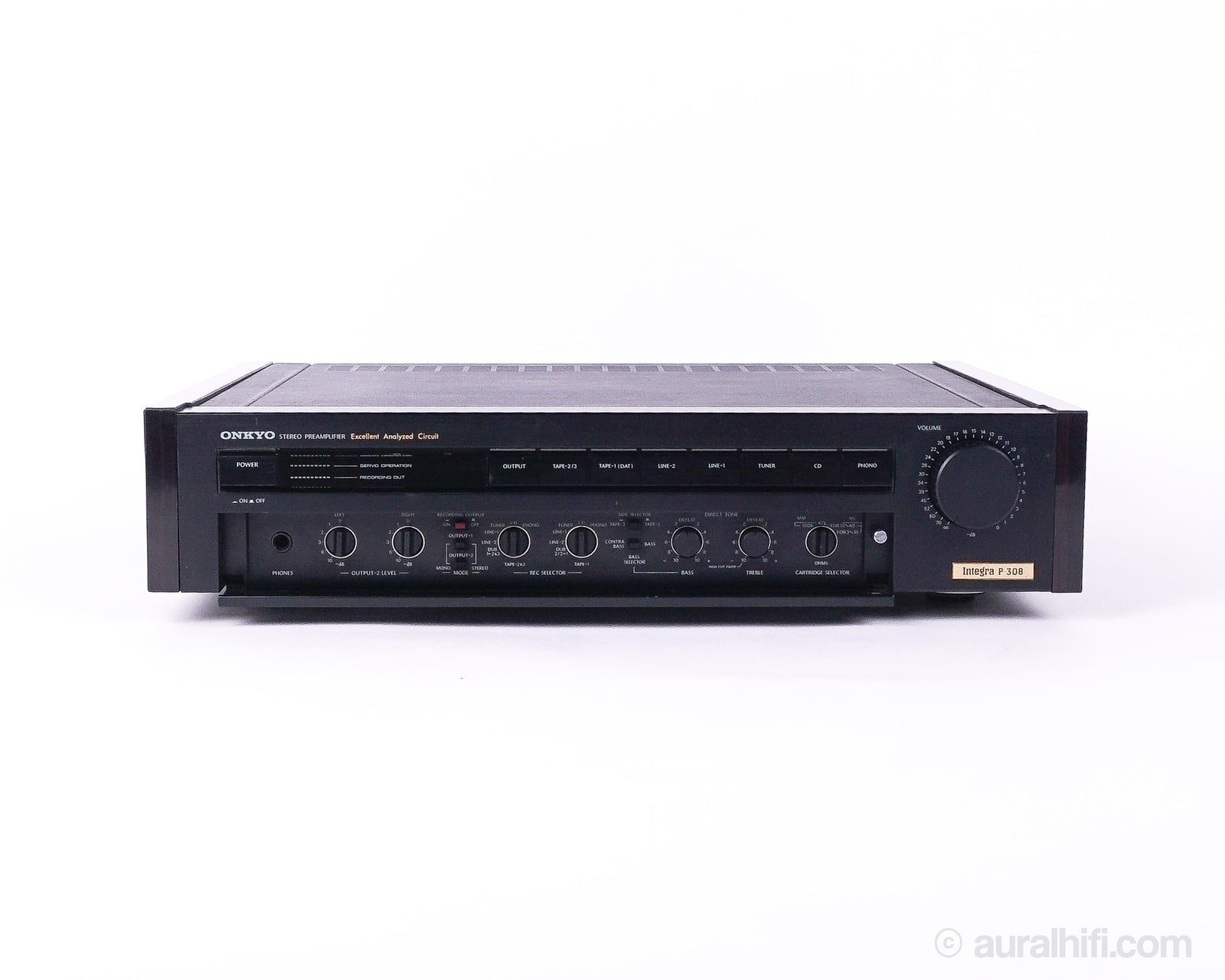 Vintage Onkyo Grand Integra P-308 // Solid-State Preamplifier – AURAL HiFi