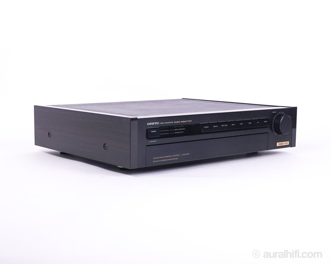 Vintage Onkyo Grand Integra P-308 // Solid-State Preamplifier – AURAL HiFi