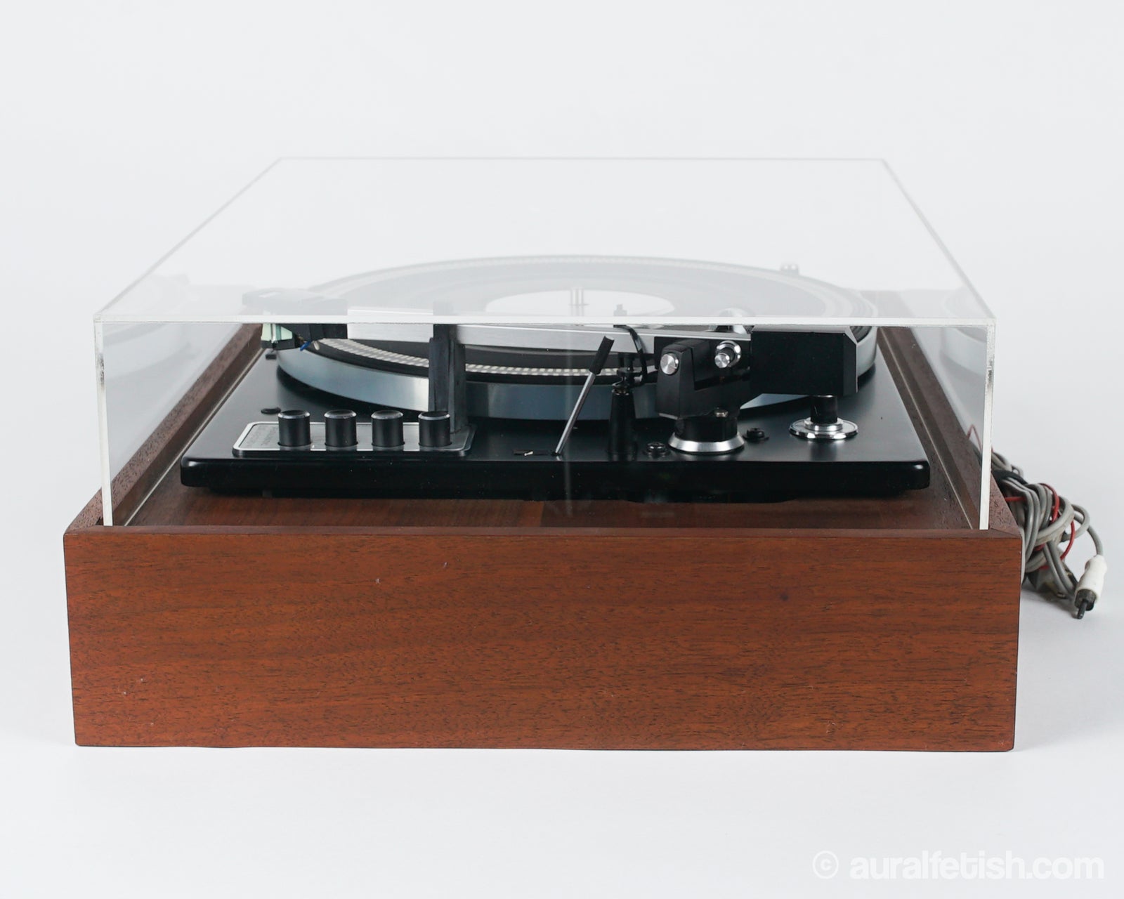Realistic Elac Miracord 46 // Turntable / W/ Custom Dust Cover – AURAL HiFi