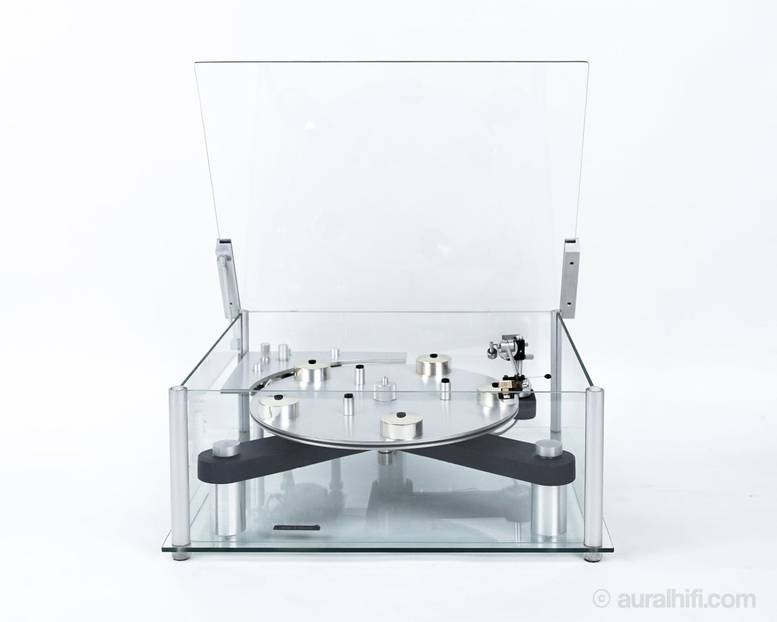 Transcriptors Skeleton // Turntable / Gold Platter Pucks / AT Signet ...