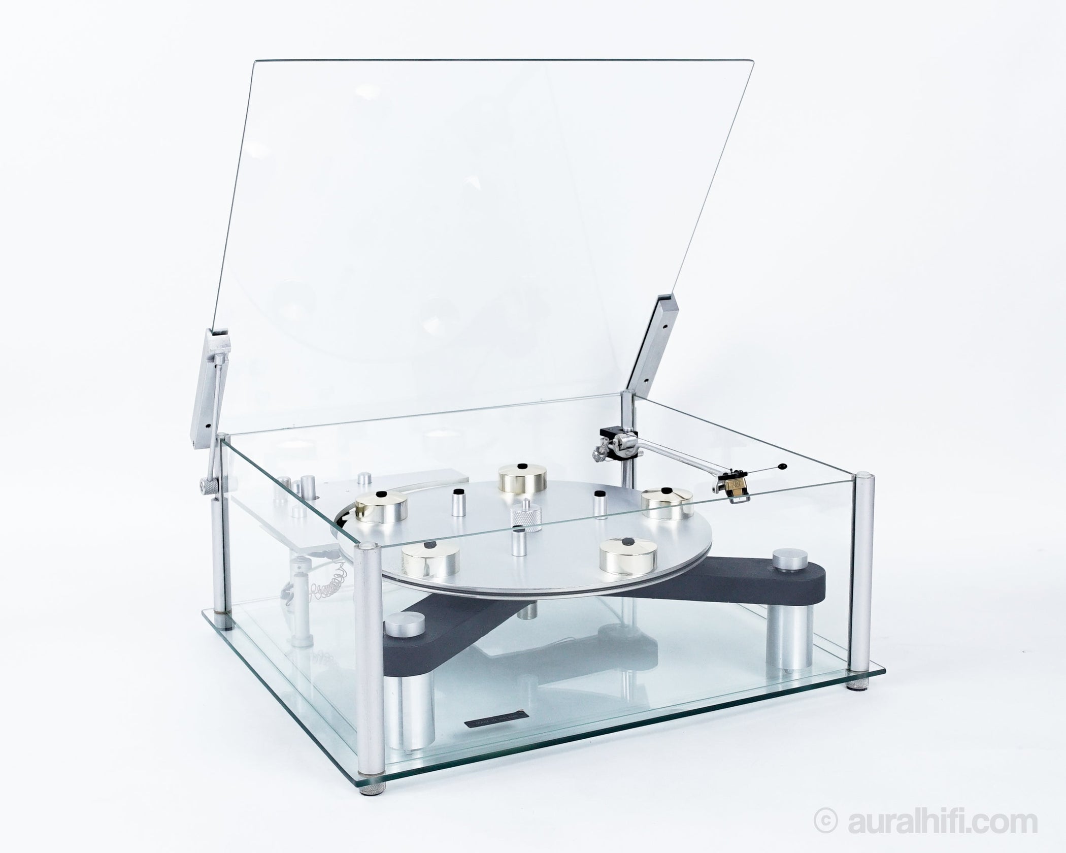 Transcriptors Skeleton // Turntable / Gold Platter Pucks / AT Signet ...