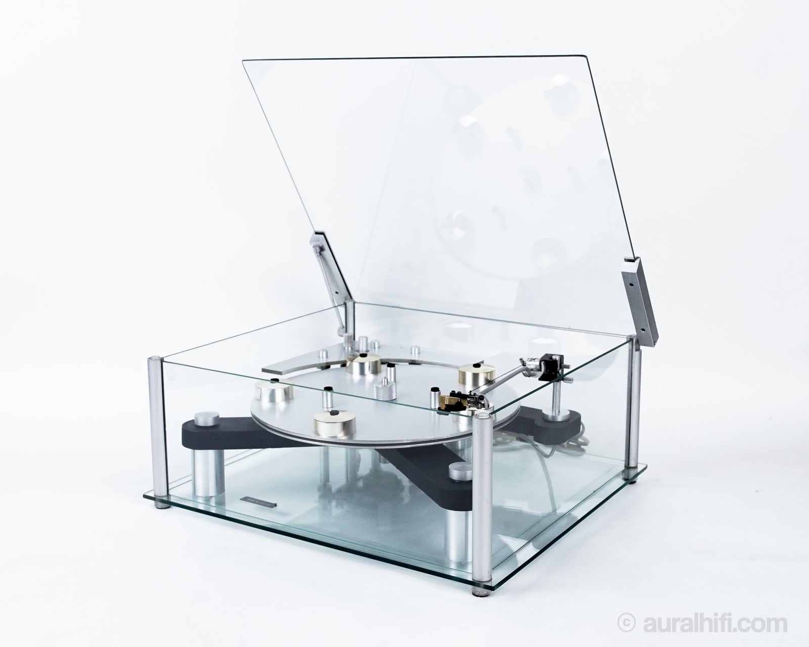 Transcriptors Skeleton // Turntable / Gold Platter Pucks / AT Signet ...