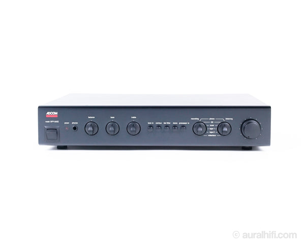 Adcom GFP-555II // Solid-State Preamp – AURAL HiFi