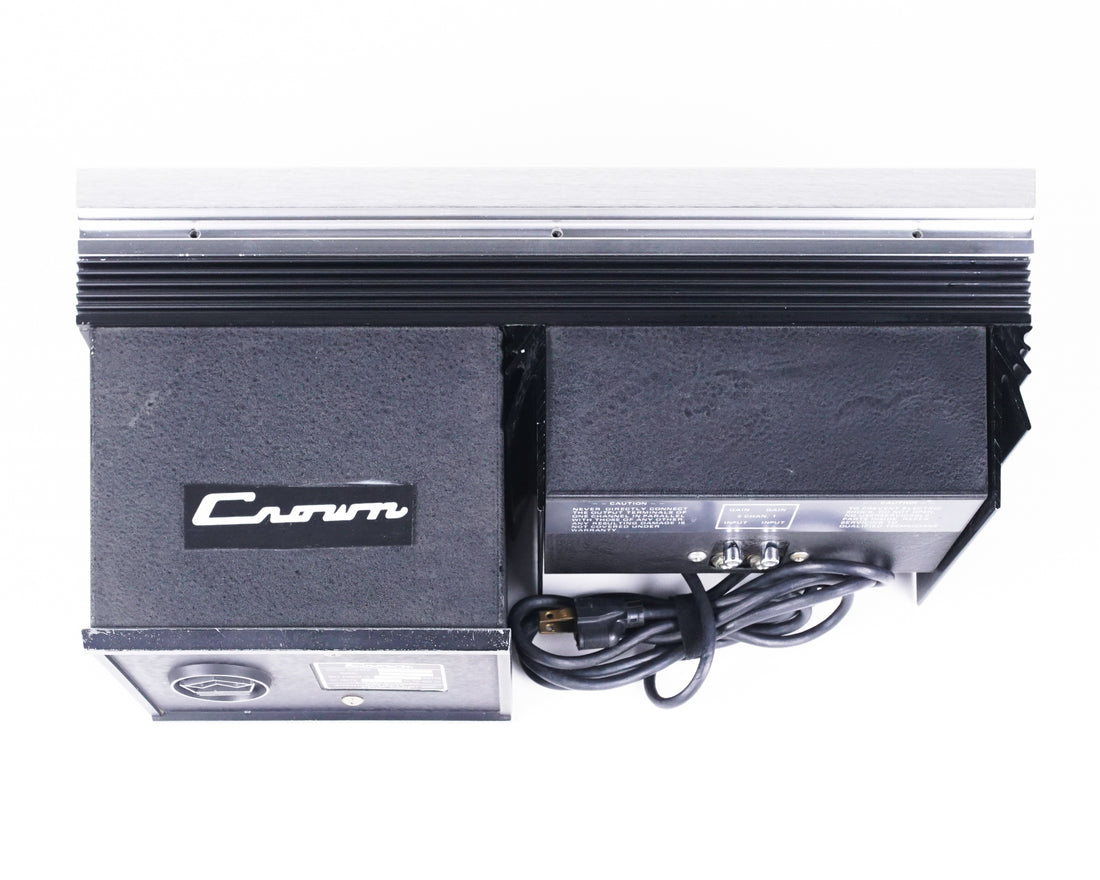 Vintage Crown D 150 // Solid-State Amplifier – AURAL HiFi