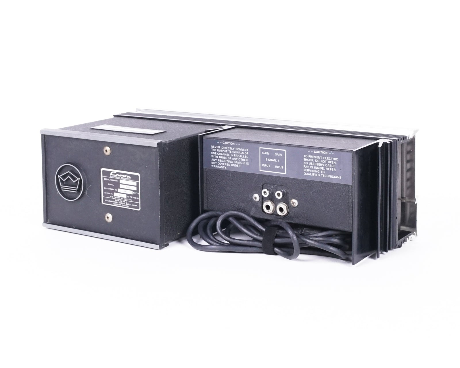 Vintage Crown D 150 // Solid-State Amplifier – AURAL HiFi