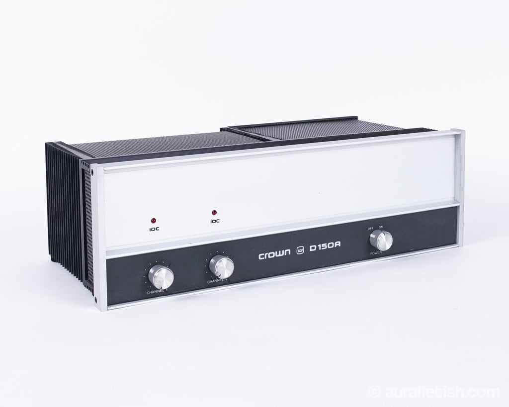 Vintage Crown D 150A // Solid-State Ioc Amplifier – AURAL HiFi