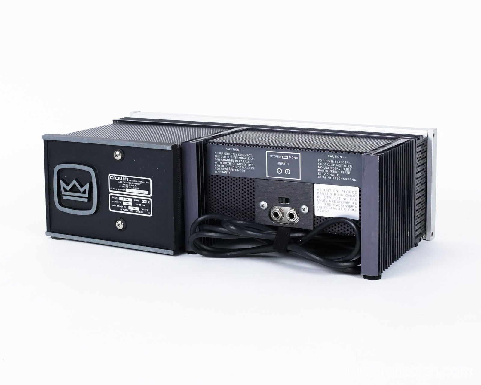 Vintage Crown D 150A // Solid-State Ioc Amplifier – AURAL HiFi