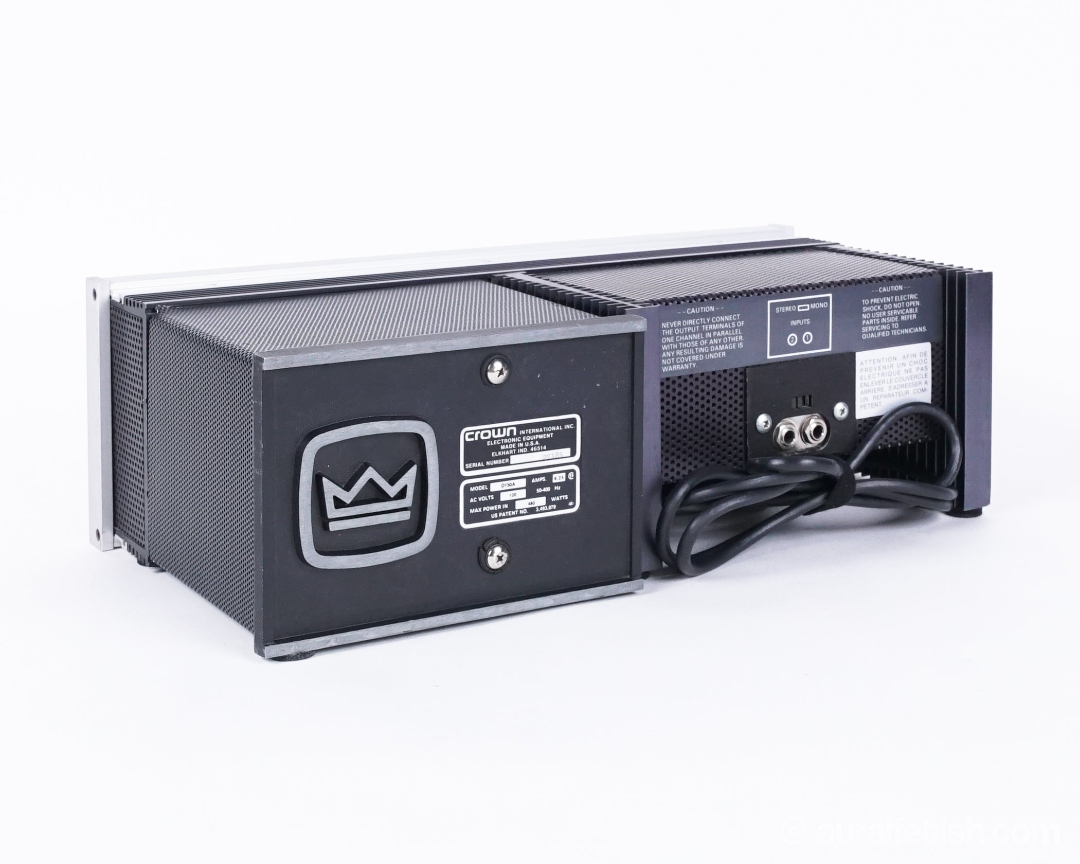 Vintage Crown D 150A // Solid-State Ioc Amplifier – AURAL HiFi