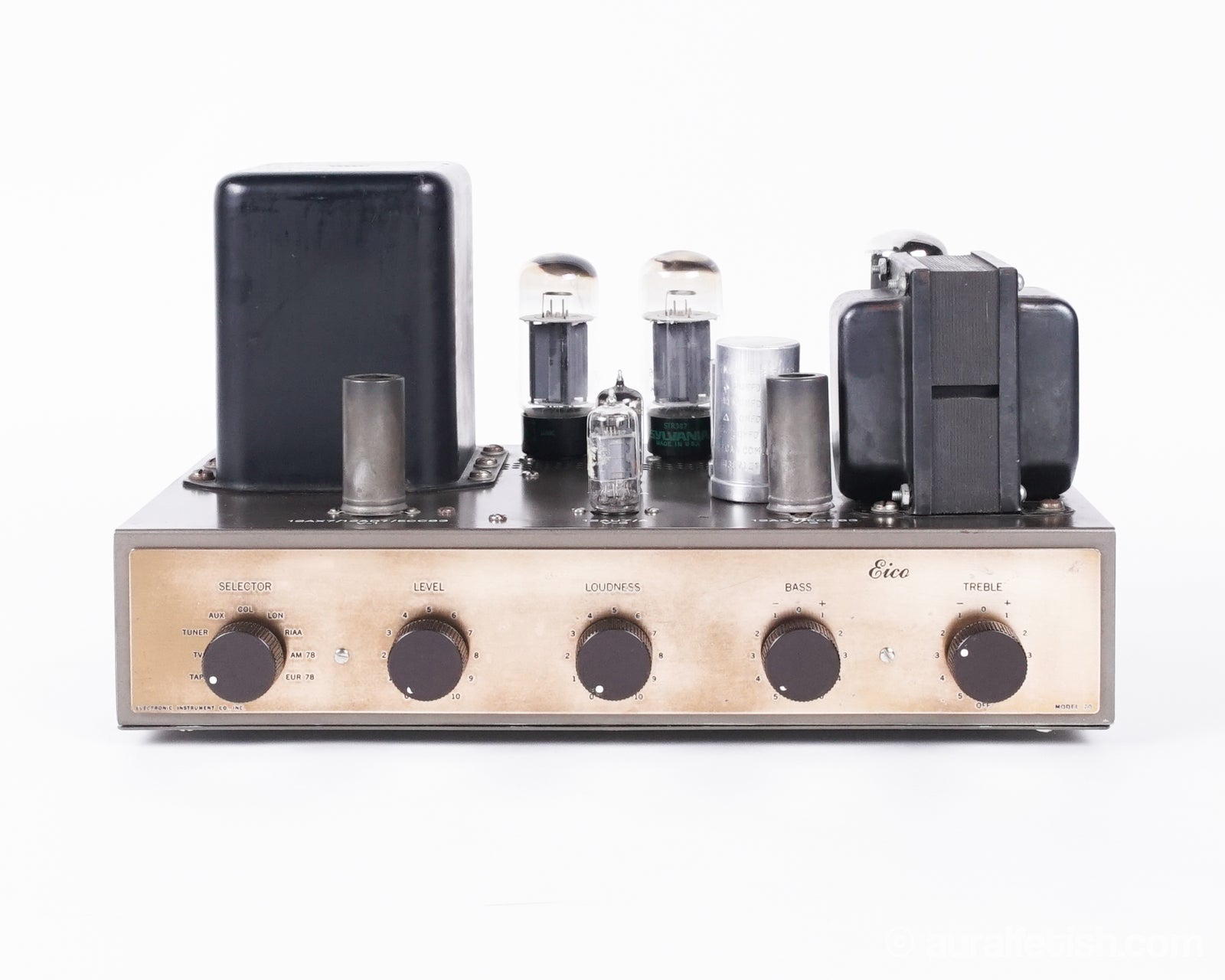 Vintage Eico HF-20 // Integrated Tube Amplifier Monoblocks – AURAL HiFi