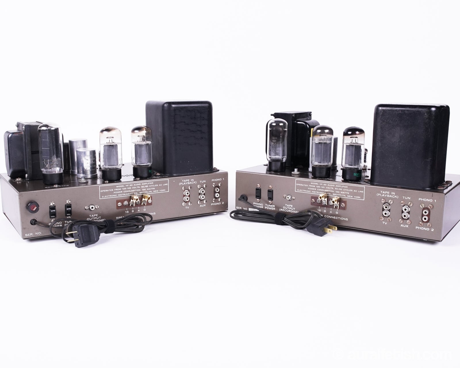 Vintage Eico HF-20 // Integrated Tube Amplifier Monoblocks – AURAL HiFi