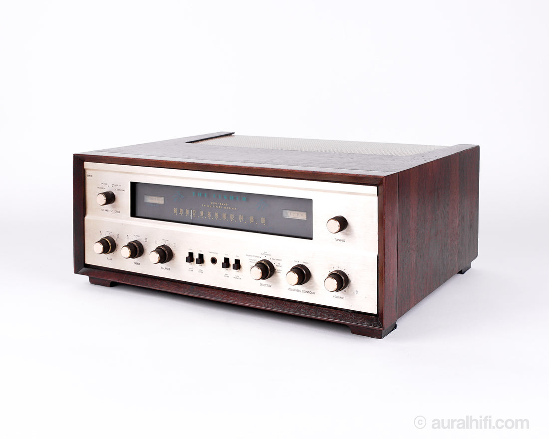 Vintage Fisher 500-C // Tube Receiver / Restored / With Cabinet – AURAL ...