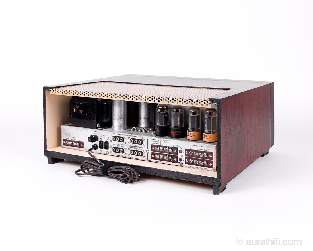 Vintage Fisher 500-C // Tube Receiver / Restored / With Cabinet – AURAL ...