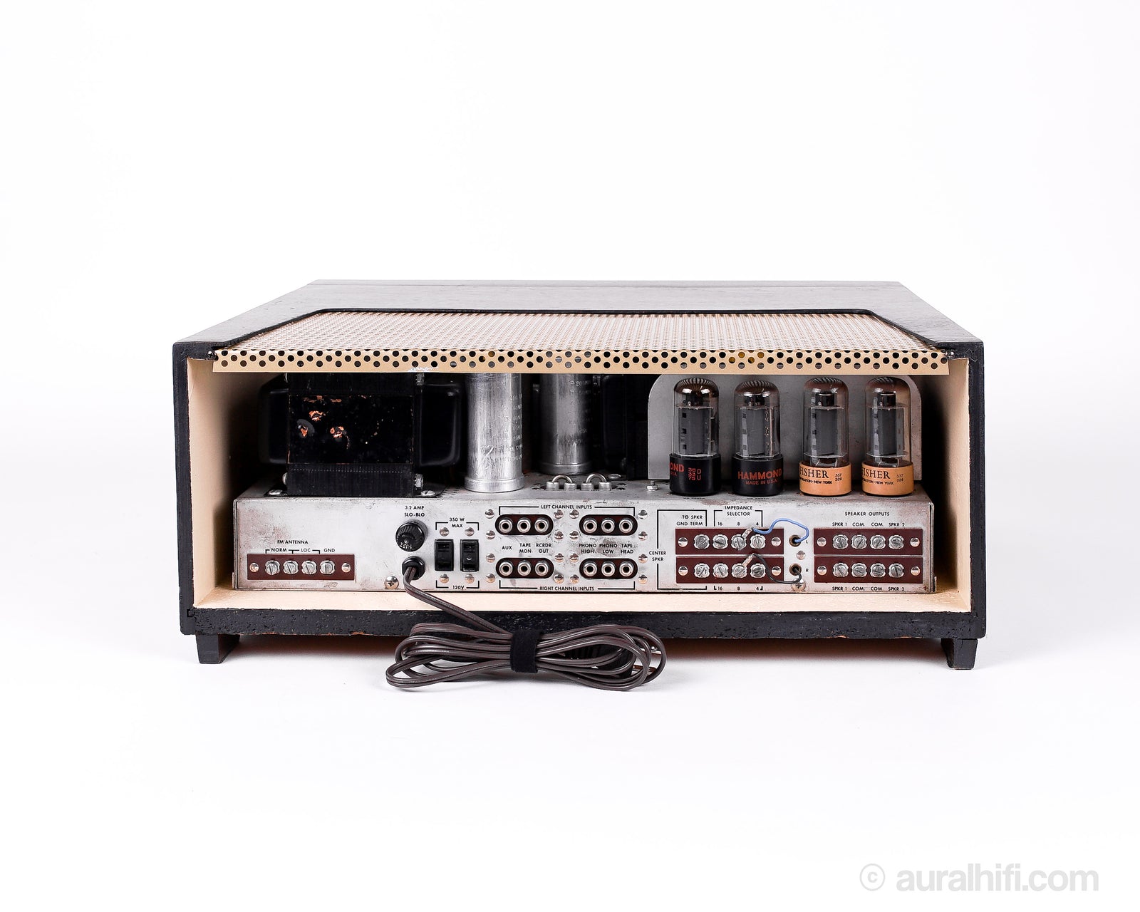 Vintage Fisher 500-C // Tube Receiver / Restored / With Cabinet – AURAL ...