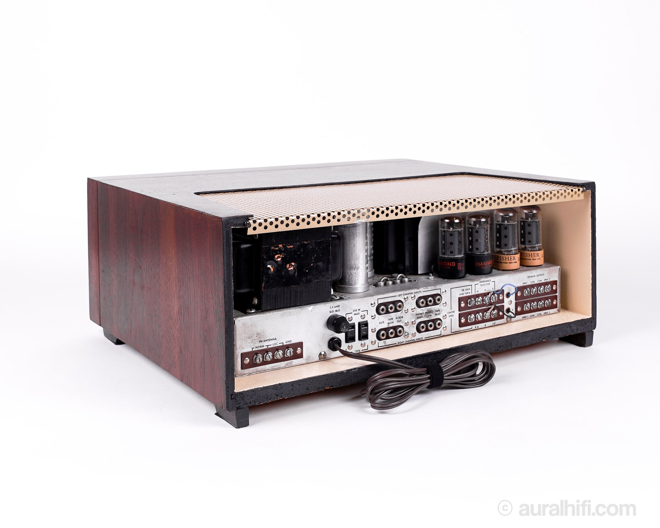 Vintage Fisher 500-C // Tube Receiver / Restored / With Cabinet – AURAL ...
