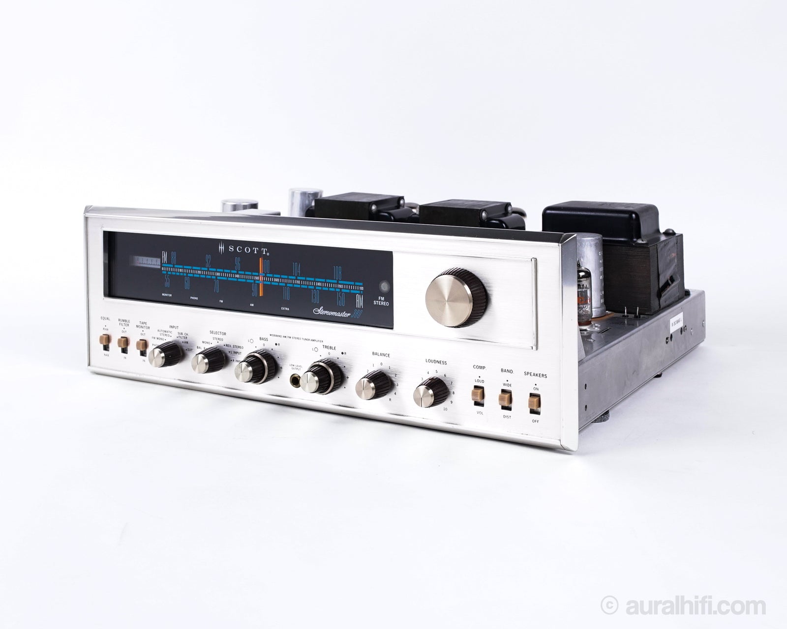 Vintage HH Scott Stereomaster 380 // Rare Tube Receiver / Fully ...