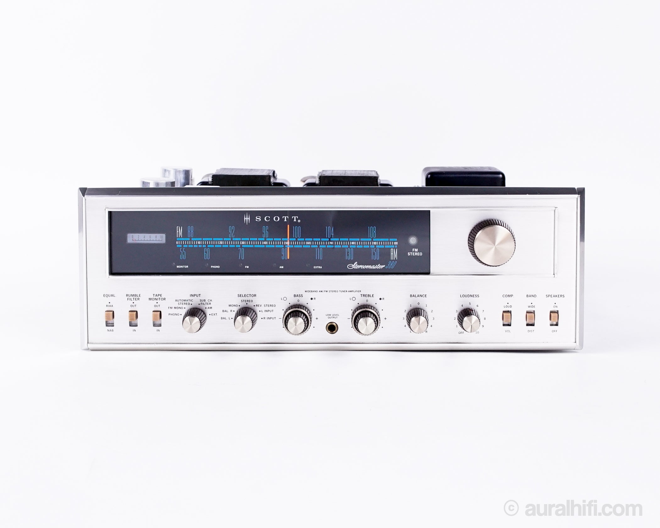 Vintage HH Scott Stereomaster 380 // Rare Tube Receiver / Fully ...