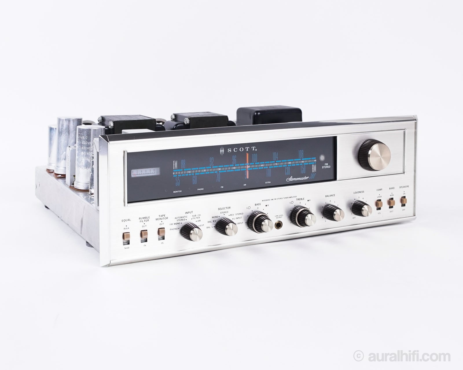 Vintage HH Scott Stereomaster 380 // Rare Tube Receiver / Fully ...
