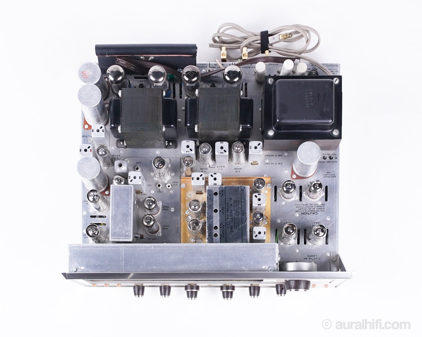 Vintage HH Scott Stereomaster 380 // Rare Tube Receiver / Fully ...