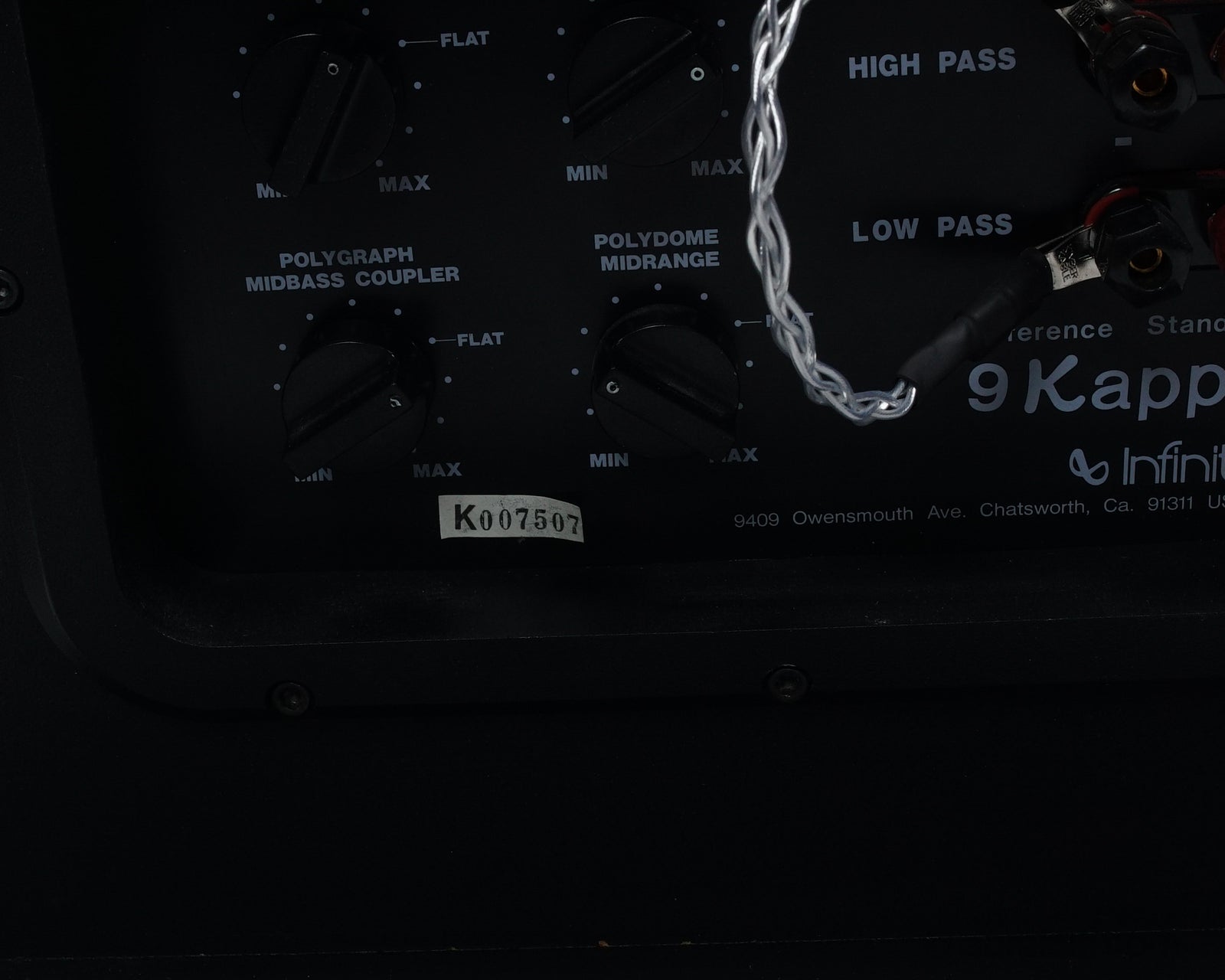 Vintage Infinity Kappa 9 // Speakers / Refoamed – AURAL HiFi