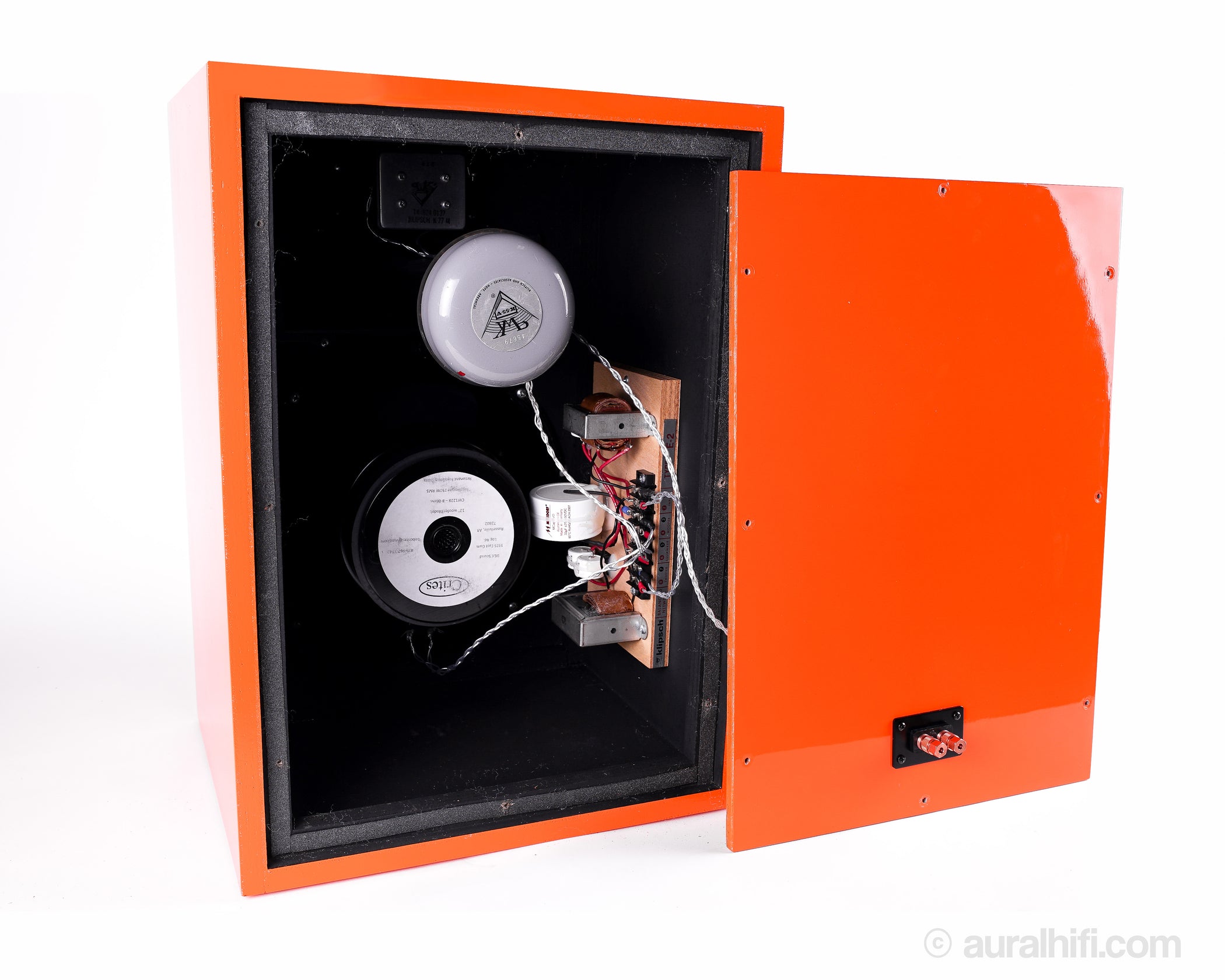 Vintage Klipsch Heresy // Speakers / Custom Aural Restoration in Orange ...