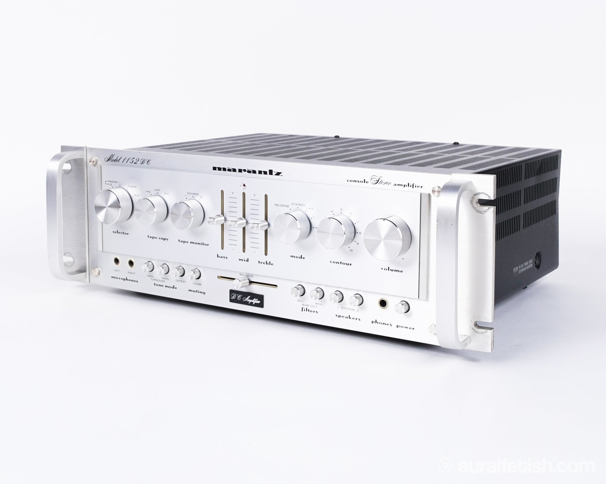 Vintage Marantz 1152DC // Integrated Amplifier / Rack Handles – AURAL HiFi
