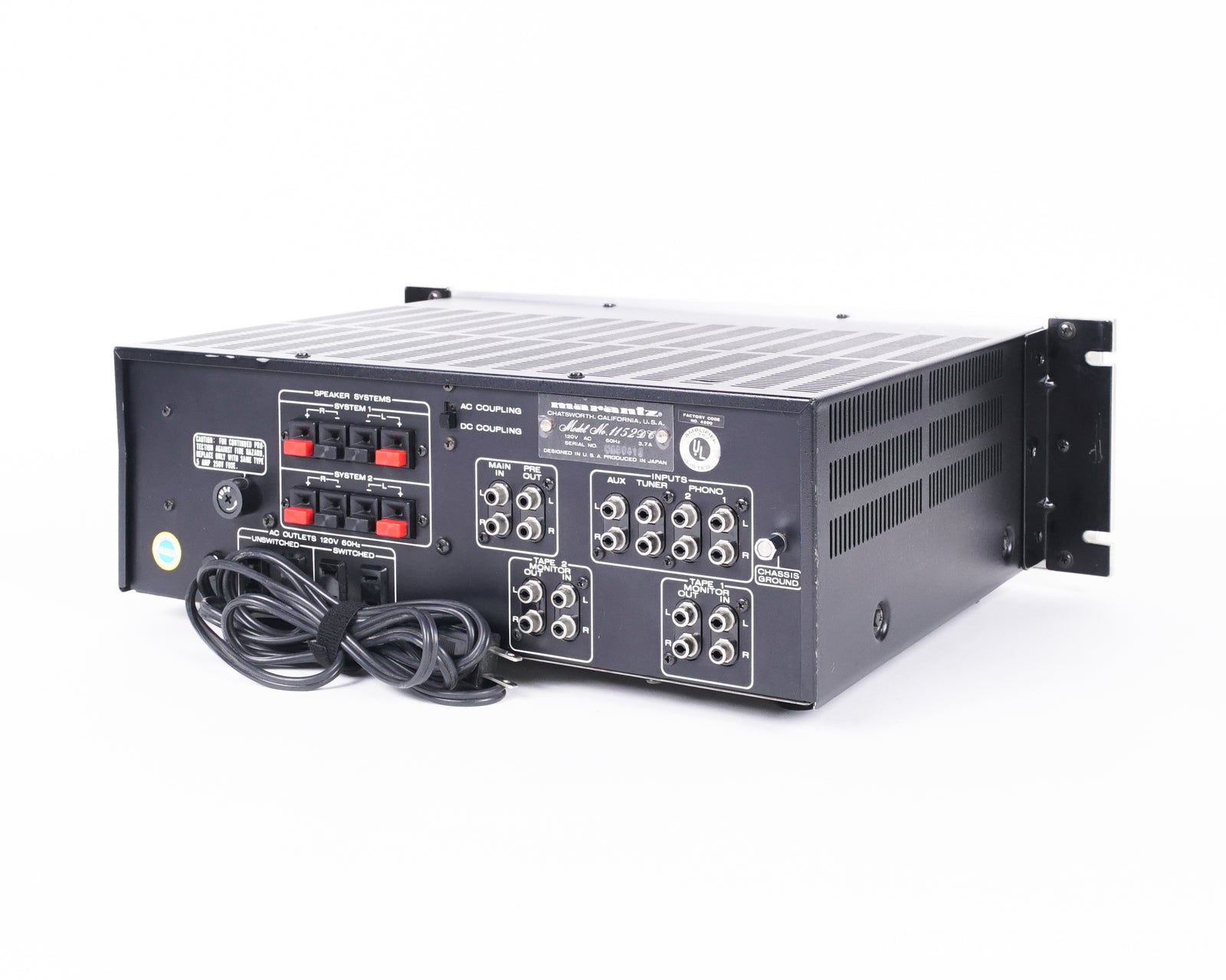 Vintage Marantz 1152DC // Integrated Amplifier / Rack Handles – AURAL HiFi