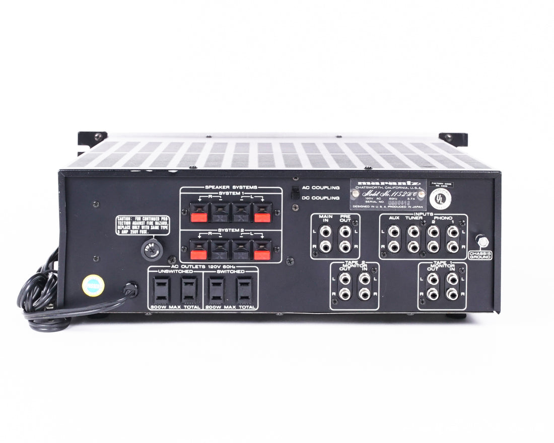 Vintage Marantz 1152DC // Integrated Amplifier / Rack Handles – AURAL HiFi