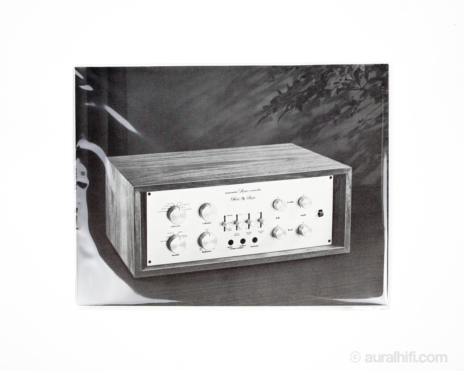 Vintage Marantz 7T // Solid-State Preamplifier / Cabinet – AURAL HiFi