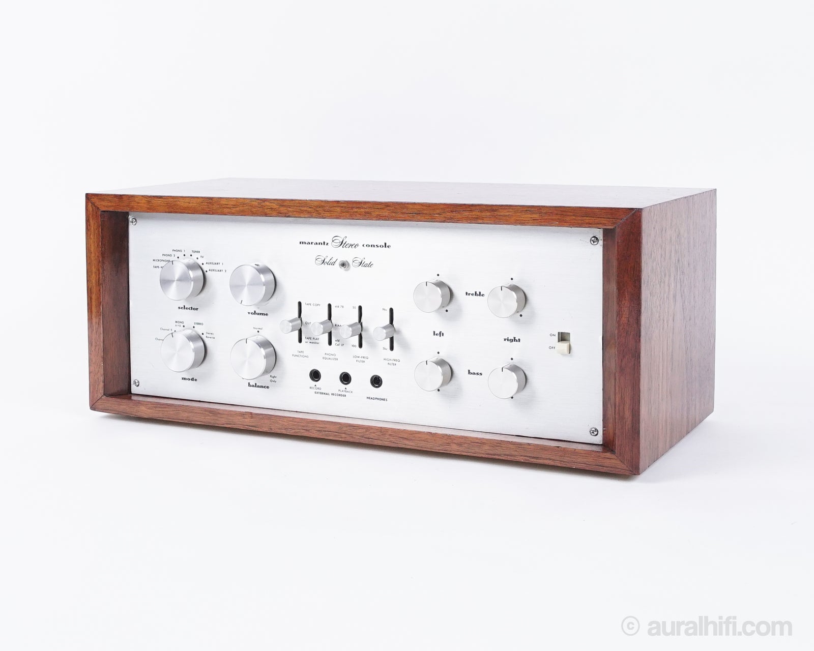 Vintage Marantz 7T // Solid-State Preamplifier / Cabinet – AURAL HiFi