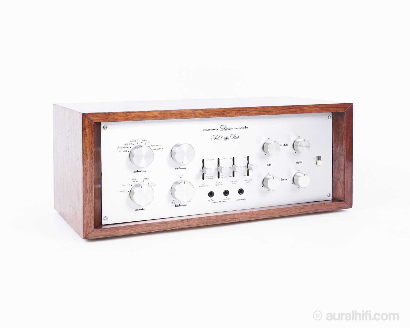 Vintage Marantz 7T // Solid-State Preamplifier / Cabinet – AURAL HiFi